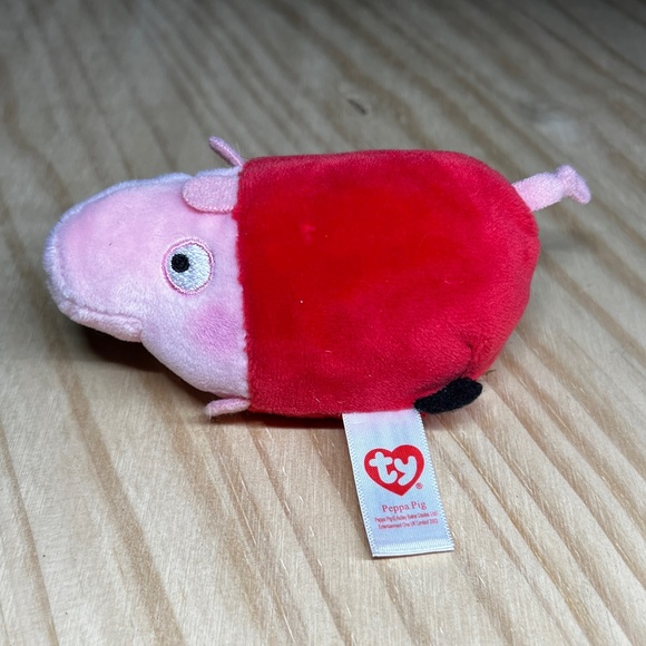 Peppa Pig | Toys | Ty Beanie Babies Peppa Pig 4 Teeny Tys Plush Stuffed ...